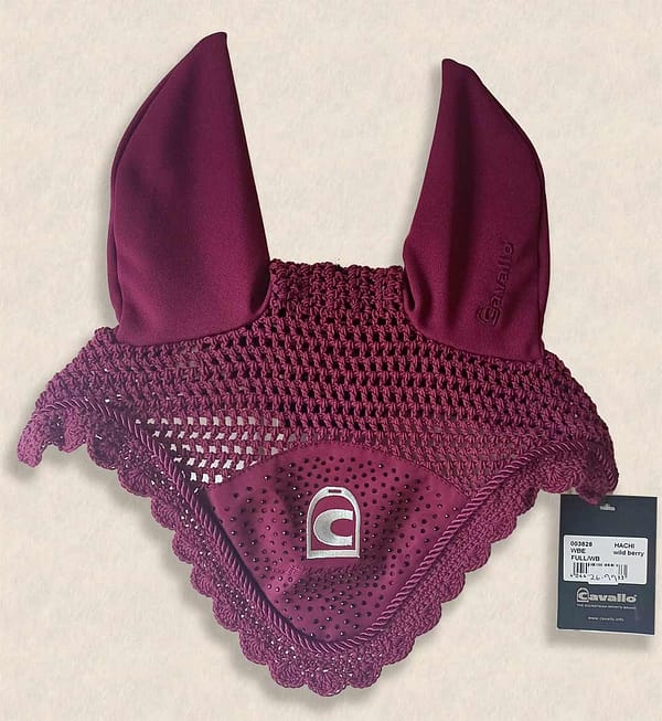 Cavallo Wild Berry Fly Hood | CJ Puddy Saddlery