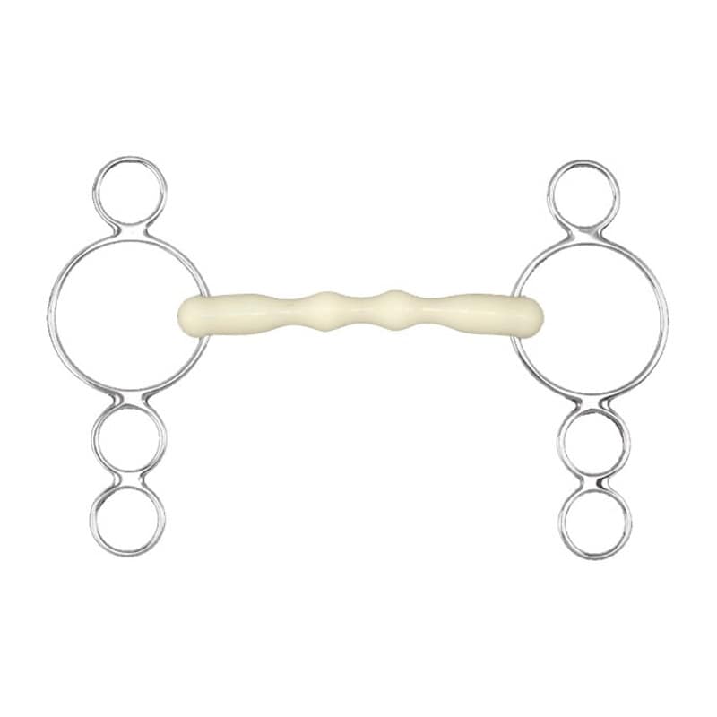 Happy Mouth HB2450 Mullen Continental 3 Ring Dutch Gag Bit | CJ Puddy ...