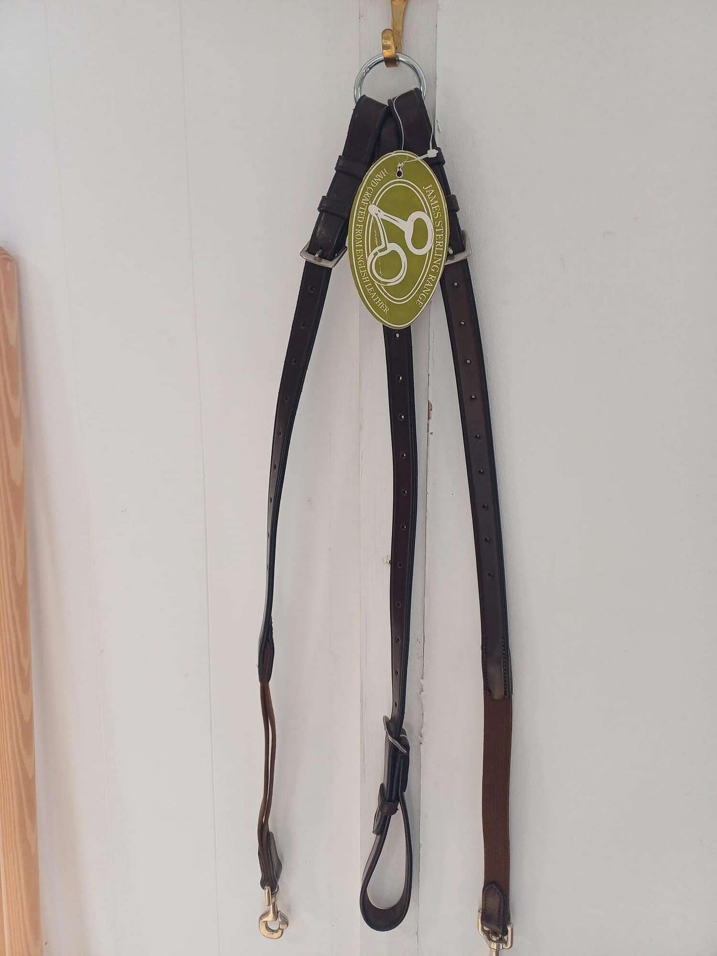 James Stirling - Brown Leather Harbridge | CJ Puddy Saddlery