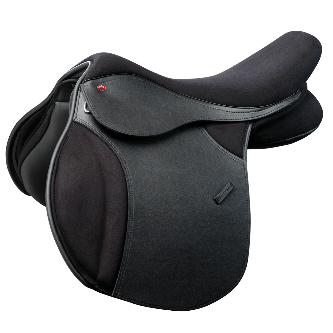 Thorowgood T4 Cob Saddle. 17" . Fully Adjustable. Black | CJ Puddy Saddlery